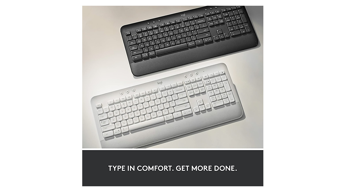 Logitech Signature K650 Wireless Keyboard - Comfortable & Multi-Platform