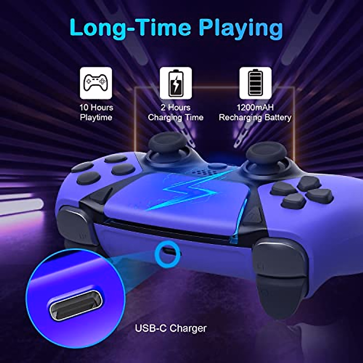 Wireless Controller for PS4, BELOPERA Ymir Controller Game Remote for Playstation 4 Controller with Turbo, Steam Gamepad Work with Back Mappable Button, Scuf Controllers for PS4/Pro/Silm/PC/IOS