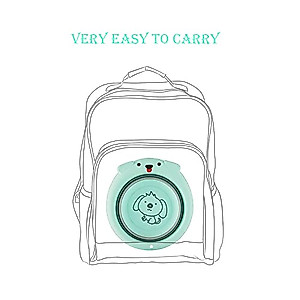 OLT-EU Kids Collapsible Wash Basin - Portable Plastic Basin, Foldable Baby Wash Basin, Multi-Purpose Lightweight Folding for Home Kitchen Outdoor Travel Camping (Green)