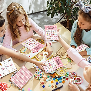 Zodvery Tea Party Bingo Cards, Tea Party Activities Bingo Game, School Party, Birthday, Bridal Shower, Garden Tea Party, Family Activities Party, Group Activity - 24 Players/08chahui