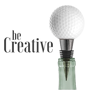 Classic Chrome Style Bottle Stopper with 3/8” x 16 tpi Threaded Post For Attaching Hand Made or Lathe Turned Handles … (10 Chrome Stoppers)