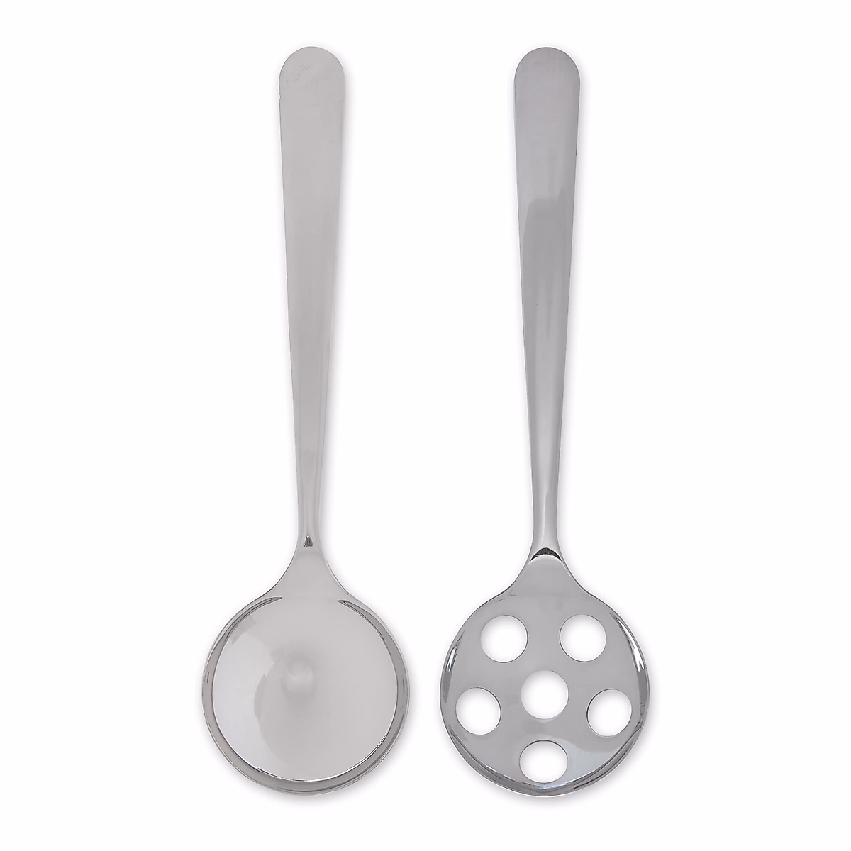 RSVP International Endurance Endurance Kitchen Collection Salad Serving Set, Dishwasher Safe, Set of 2, Stainless Steel