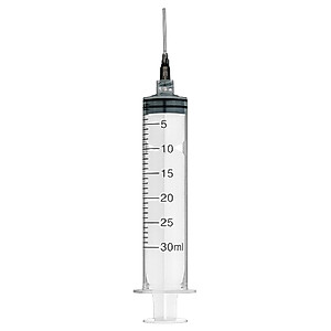 10 Pack 30ml Syringes with 16Gx1.0'' Blunt Tip Fill Needles and Storage Caps(Luer Lock)