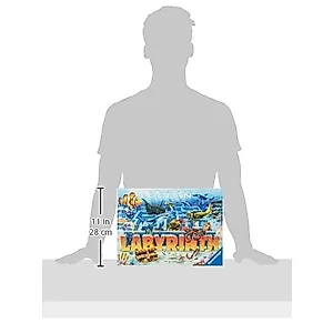 Ravensburger Ocean Labyrinth - Engaging Family Board Game for Kids & Adults | Quick Learning Curve | High Replayability | Perfect for Ages 7 and Up | Brilliant Mind Teaser