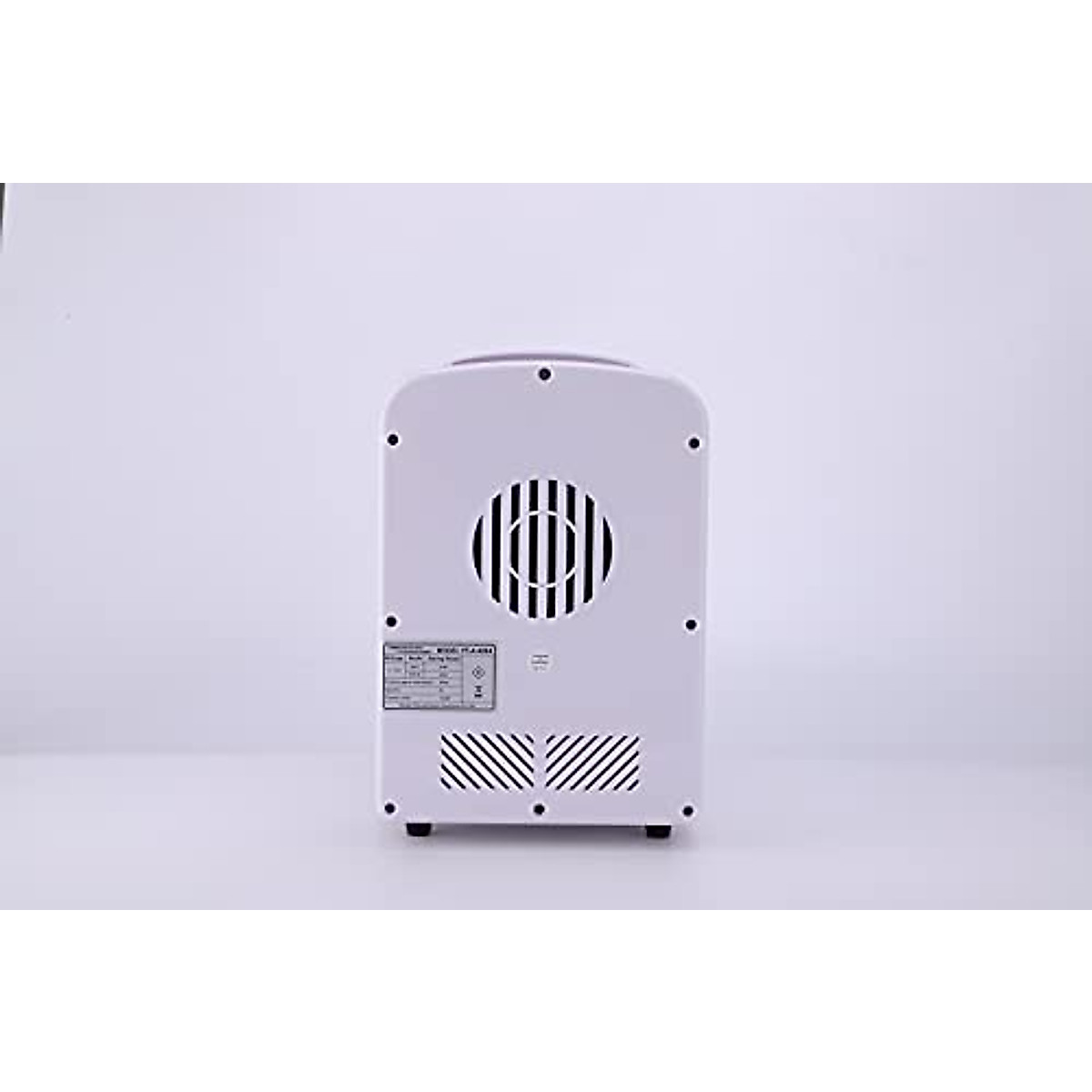 KOUDERA 4L Mini Portable Compact Personal Fridge Cooler and Warmer with AC DC Power, Small Refrigerator for Skincare, Breast Milk - Home and Travel- Gift - Freon-Free and Eco Friendly, White.