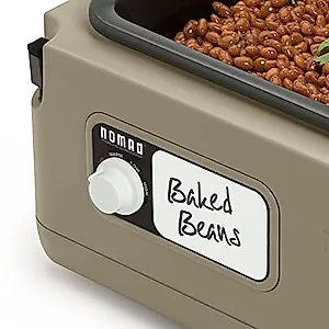 Presto 06012 Nomad 8-quart Traveling Slow Cooker, Tan