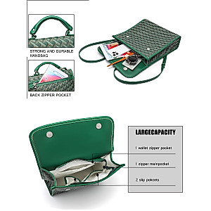 SELF FIND Backpack Purse for Women Fashion Designer Travel Backpack Vegan Leather Shoulder Bags for College Work Gift(Green)