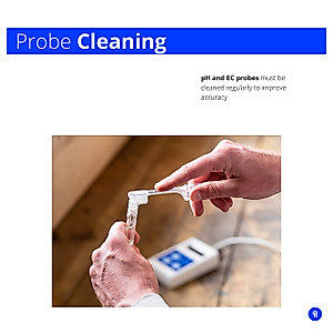 CAREKITPHCON Probe Care Kit for pH and Conductivity (TDS/PPM) Probes and Pens with 4 Solutions and Cleaners, Cleaning Kit Tool for Hydroponic system and Indoor Plant Grow