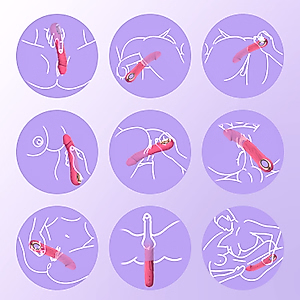 Nosakki Realistic Vibrator Dildo for Women, Sex Toys Clitoris G Spot Anal Stimulator with 10 Powerful Vibration Mode, Adult Toys Waterproof Powerful Vibrator for Couples