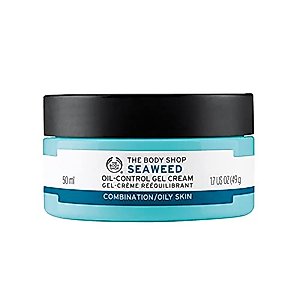 The Body Shop Seaweed Oil-Control Gel Cream – For Combination & Oily Skin – Hydrates, Balances & Mattifies – Vegan – 1.7 oz