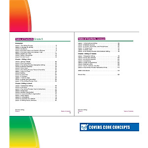 Spectrum 5th Grade Writing Workbooks, Ages 10 to 11, Grade 5 Writing, Informative, Persuasive, News Report, Article, and Story Writing Prompts, Writing Practice for Kids - 136 Pages