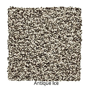 Soft 29 oz .6" Frieze Indoor Area Rug Carpet Stair Tread -Antique Ice-8x10