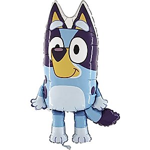 Toyland® 32 Inch Bluey Shaped Character Foil Balloon - Kids Party Balloons