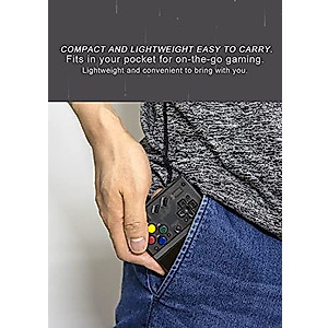 Miyoo Mini Plus Retro Handheld Game Console,Retro Game Emulator Console for Adults and Children,3.5" IPS Screen,64GB TF Card 10,000+ Games,Portable Rechargeable Open Source,Support WiFi (Purple)