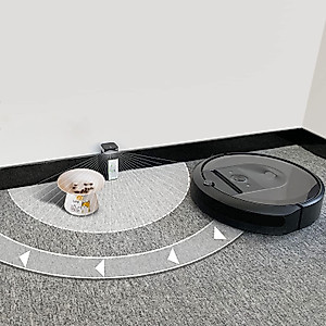 LAPTPBAT 2-Pack Dual Model Virtual Wall Barrier for Roomba 800,900,I S & E Series,e5 e6 i4 i6 i7 i8 S9,5150,7550, e5120, e5152 and All Plus Versions,Light House for Roomba