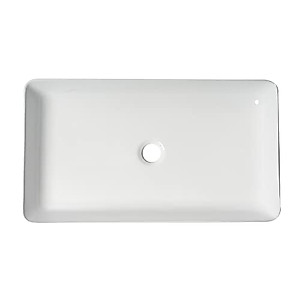 ALFI brand ABC902-W Bathroom Sink, White