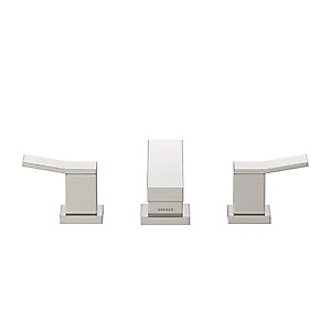 Gerber Avian 2-Handle Deck-Mount Roman Tub Trim Kit (Valve Not Included), Brushed Nickel