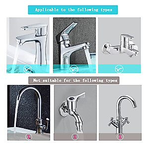 2 Piece Faucet Extender for Toddlers,Faucet Extender for Kids Hand Washing, Children Toddler Kids Hand Washing Helper Bathroom Sink Kids Hand Wash