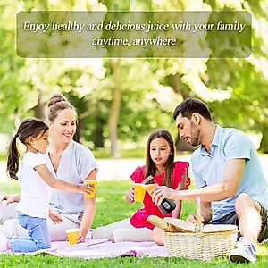 Irfora Portable Blender for Shakes and Smoothies Size Single Serve Travel Fruit Juicer Mixer Cup with Reable 4000mAh USB Reable Battery Small Electric Individual Mini Blender for Juice