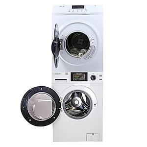 Equator Digital Pet 15lbs Compact 110V Set SaniWasher+Dryer Vented 3.5cf Sensor