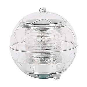 Yosoo123 Floating Light Waterproof Solar Powered LED Floating Ball Lamp Decor Light for Swimming Pool Garden