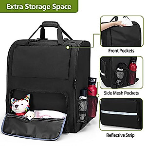 HODRANT Large Stroller Carry Bag Compatible with UPPAbaby MINU V2 and MINU, Stroller Travel Backpack for Stroller Accessories Storage, Stroller Gate Check Bag for Airplane Travel Essentials, Bag Only