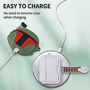 TOLUOHU for AirPod Pro Case, 2Pack Marvel Funny Anime Protective Cover Soft Silicone Skin Protector, Thor Cute Cartoon Kawaii 3D Cool Design with Keychain for Women Apple Airpod Pro Charging Case