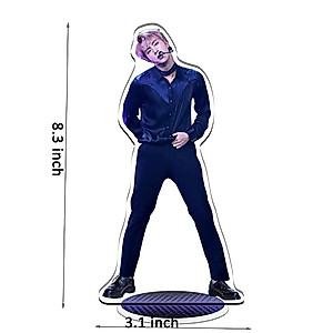 Kpop Star Acrylic Toy Double-side Photo Desk Stand for Desk Decoration Party Decoration (RM)