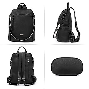 CLUCI Womens Backpack Purse Fashion Leather Travel Large Convertible Designer School Bookbag Purse