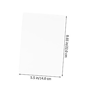 VILLCASE 10pcs Copying Board Transparent Drawing Board Drawing Board for 3D Printing Pen Drawing Tool Basic Template Painting Mat 3D Printing Pen Mat 3D Drawing Paper Templates Plastic