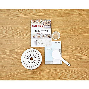 CUCKOO CRP-HS0657FW | 6-Cup (Uncooked) Induction Heating Pressure Rice Cooker | 11 Menu Options, Stainless Steel Inner Pot, Made in Korea | White