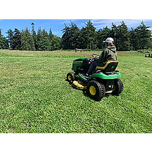 Turf Traction 20x8.00-8 Rear Tire Assembly Replacements for John Deere Riding Mowers, Set of 2