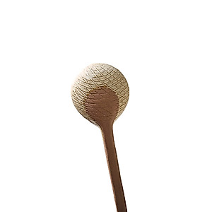 Pack of 6 Ceramic Coffee Spoon Retro Small Porcelain Spoon Mini Teaspoons For Yogurt Dessert Honey Jam Spoon Ice Cream Spoon Sugar Salt Jar Spoon