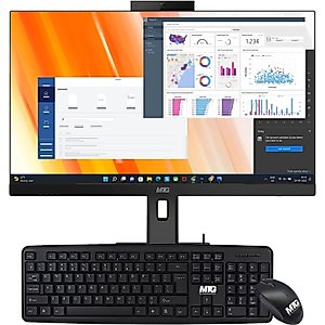 MTG Yama 24 inch, FHD Touchscreen (1920 x 1080) All in one PC, Intel Core i5 10th Gen 16GB RAM DDR4, 1TB NVME | 2TB SSD, Webcam, DVD RW, Wi-Fi – Bluetooth, Windows 11 Home