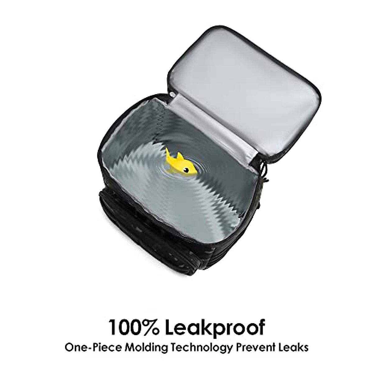 Cooler Backpack Insulated Waterproof Leak Proof - TACTICISM Lunch Backpack for Men 33 Cans MOLLE Soft Sided Protable Cooler Bag for Work Beach Camping Fishing Hiking Picnic Kayaking Gear, Black Camo