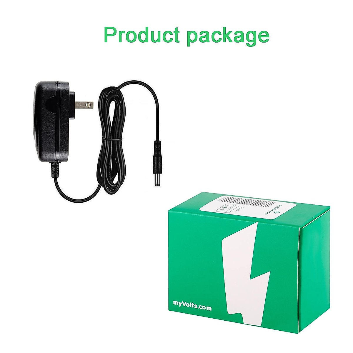 MyVolts 12V Power Supply Adaptor Compatible with/Replacement for Arturia KeyStep 37, KeyStep 49, KeyStep 61 Keyboard - US Plug