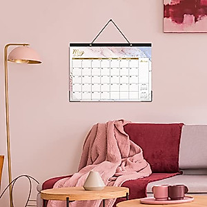2023 Desk Calendar - Desk Calendar 2023, January 2023 - December 2023, 17" x 12", Wall/Desk Calendar 2023 with Protector Corner, Thick Paper, Large Blocks, Perfect Desk Calendar for Organization