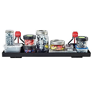 Rubbermaid Metal Shed Shelf & 50lb Capacity 34” Storage Shed Tool Rack (2-pack)