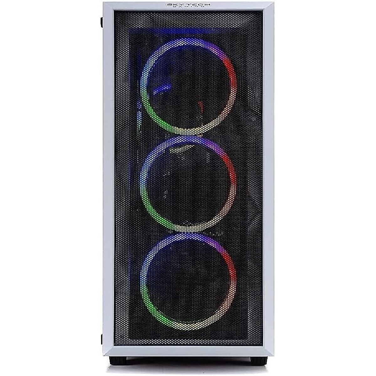 Skytech Chronos Gaming PC Desktop – Intel Core i5 12400F 2.5 GHz, NVIDIA RTX 4060, 1TB NVME SSD, 16GB DDR4 RAM 3200, 650W Gold PSU, 11AC Wi-Fi, Windows 11 Home 64-bit