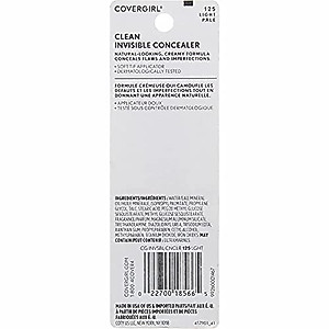 COVERGIRL Clean Invisible Lightweight Concealer Light.32 oz (packaging may vary)