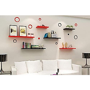 Xuee A partition Wall Shelf Wall Living Room G Creative Wall Hanging Wall Shelf Bookshelf Decorative Shelf