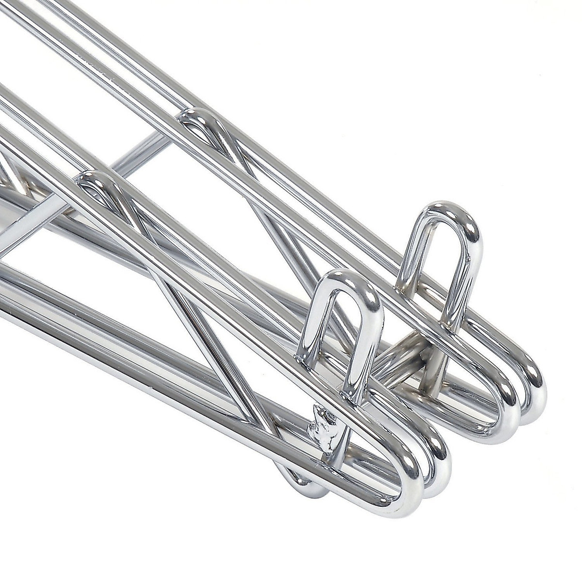 Nexel 14" Adjustable Single Wire Shelf Bracket, Chrome Finish