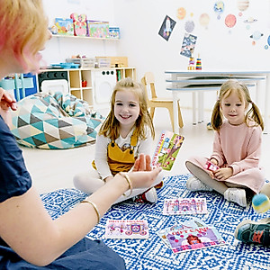 Fake Credit Cards for Kids, Princess Play Credit Cards Pretend Debit Credit Cards for Girls,Driver's License, Membership Play Cards, Fake Toy Cards 10pcs