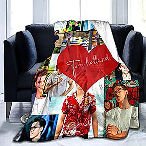 Super Soft Blanket Cozy Flannel Throw Blanket Lightweight Merchandise 3D Print Microfiber All Season Bedding for Gifts Living Room Sofa 50"x40"