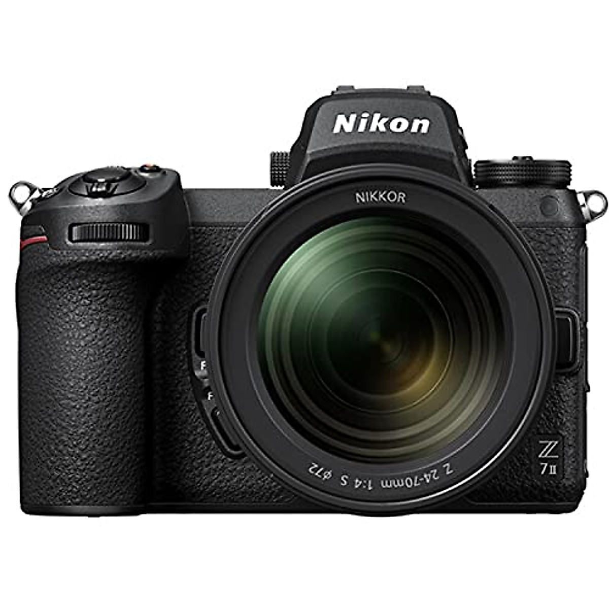 Nikon Z7II Mirrorless Digital Camera 45.7MP W/Nikkor Z 24-70mm f/4 S Lens + Shot-Gun Microphone + LED Always on Light+ 64GB Extreme Speed Card,Gripod,Case,and More (26pc Video Bundle),Nikon Z7 II