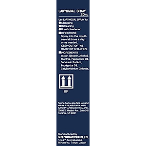 Laryngoal Soothing Throat Spray, 0.67 Fl Oz