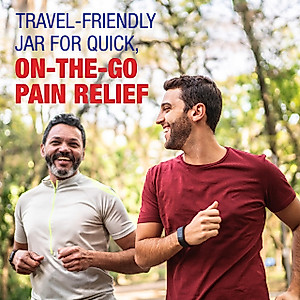 Blue Goo Relieving Cream - Temporary Relief for Back/Neck Pain, Sports-Related Muscle/Joint Pain, Sprains, Strains, Maximum Strength, Deep Heating Rub, Made w/ 100% Pure Emu Oil 4 oz (1 Pack)