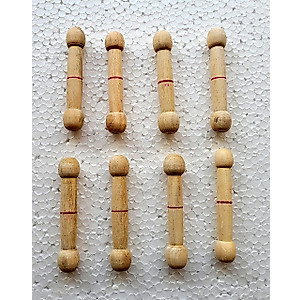 Tabla Bayan Gatte 8 Pieces Wooden Professional Standard Quality Pegs