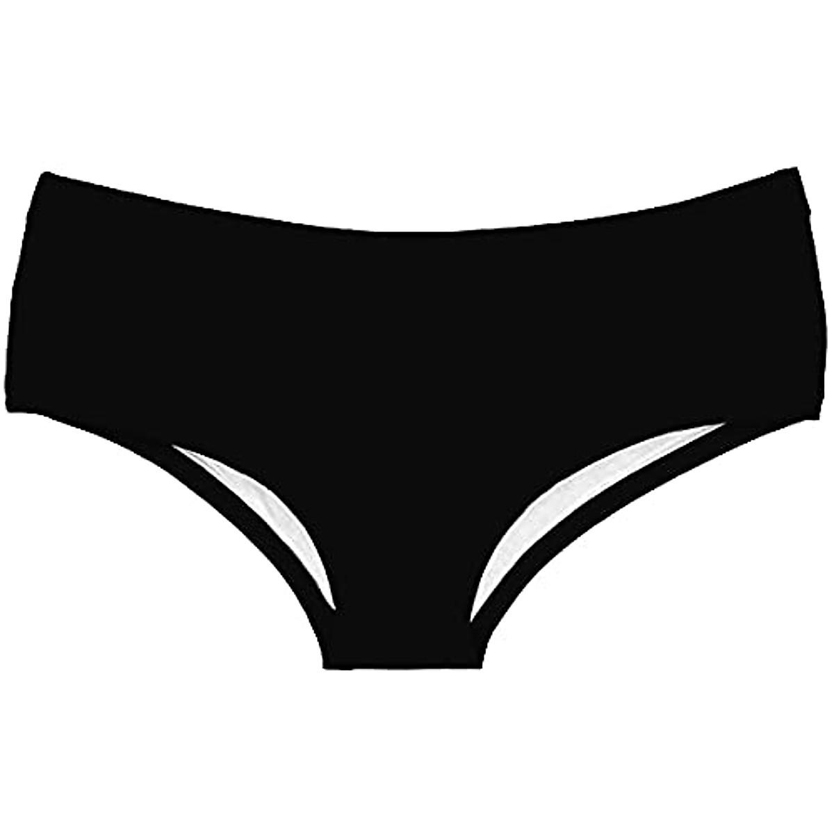 Unique Costume Funny Underwear for Women Funny Womens Underwear Funny Panties cat Underwear for Women (Large/X-Large, Black-Anal Slut)