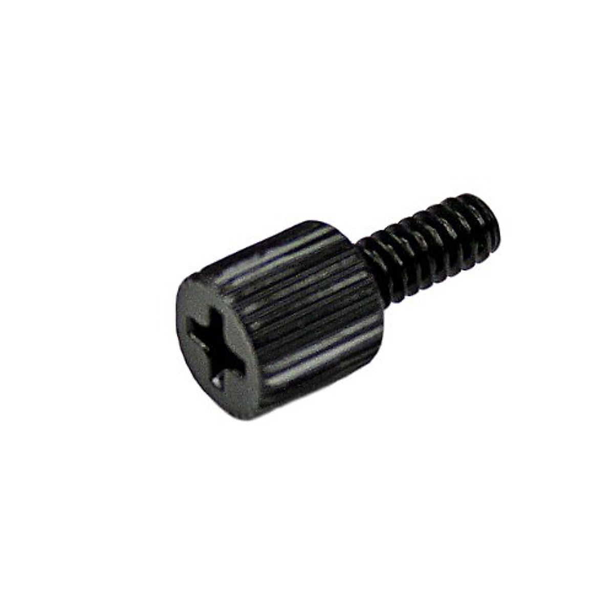 StarTech.com 6-32, 5/16in Long Black Metal Computer Case Thumbscrew - Pkg of 50 (SCREWTHUMB)